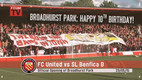 News Story - Marking 10 Years at Broadhurst Park | FC United of Manchester